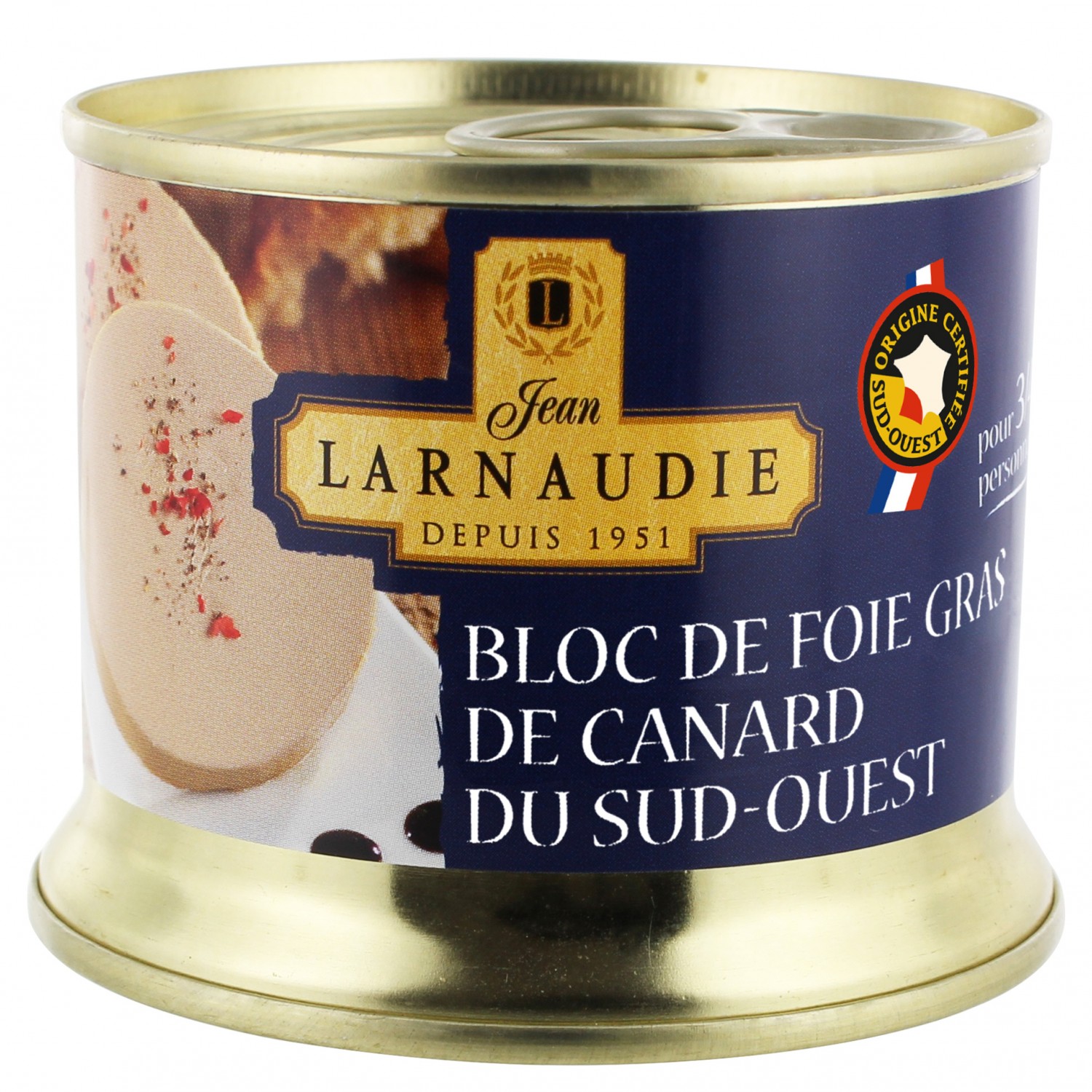 JEAN LARNAUDIE Foie gras de canard 3113010153332