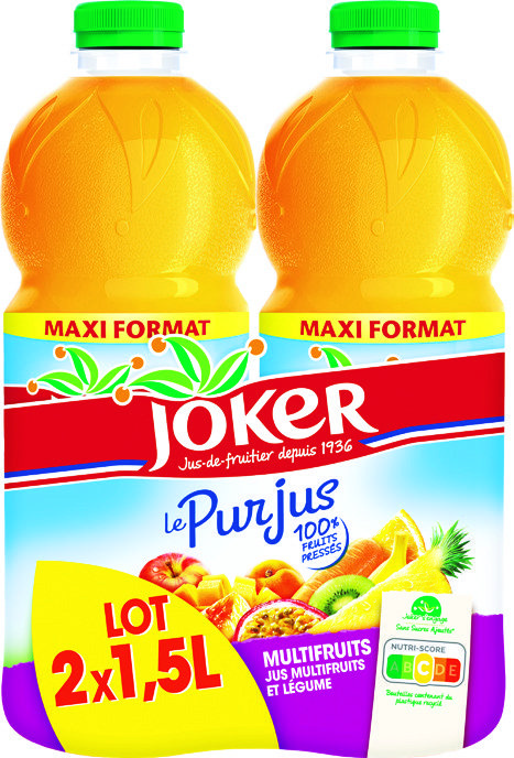 PUR JUS MULTIFRUITS en promo 3123340008929