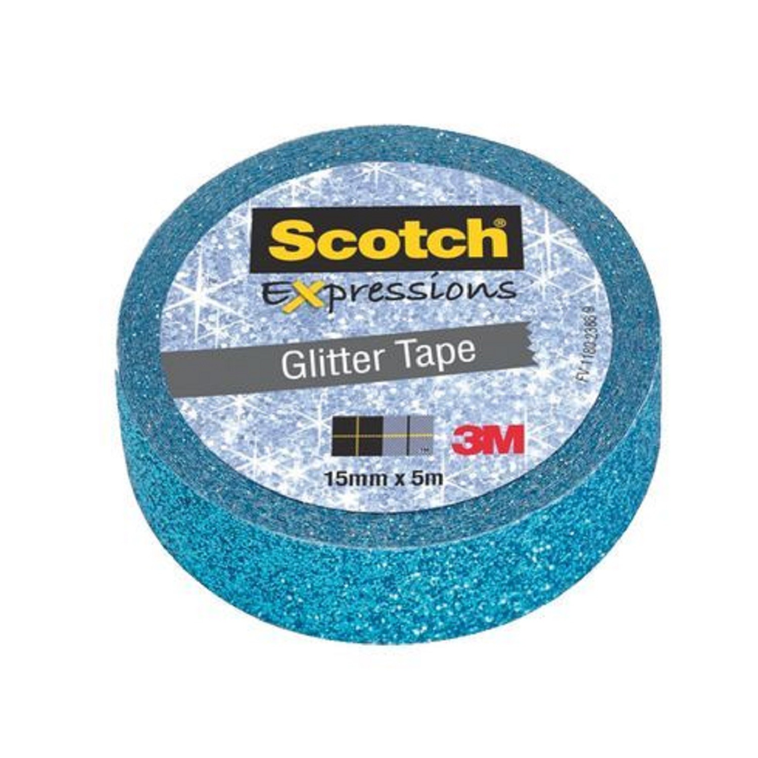 3M Ruban adhésif bleu pailleté (1 vendeur) 4054596070349