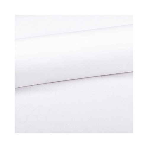 B011BRGTOQ - CAREFIL Tissu coton uni blanc