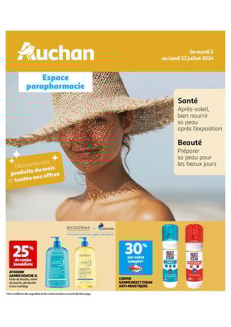 Auchan Catalogue Découvrez nos produits du mois ! 6683aa9545c306379589d6da du 02/07/2024 au 22 ...