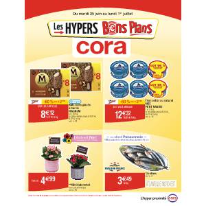 Cora Catalogue Les hypers bons plans 100% produits Cora ...