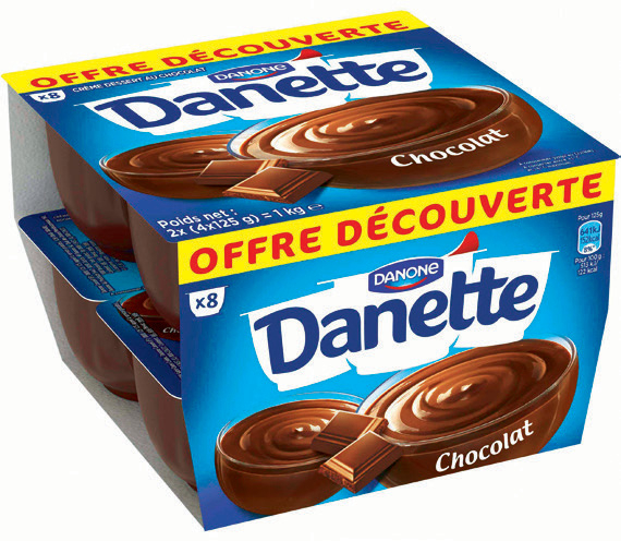 DANETTE CHOCOLAT OFFRE en promo