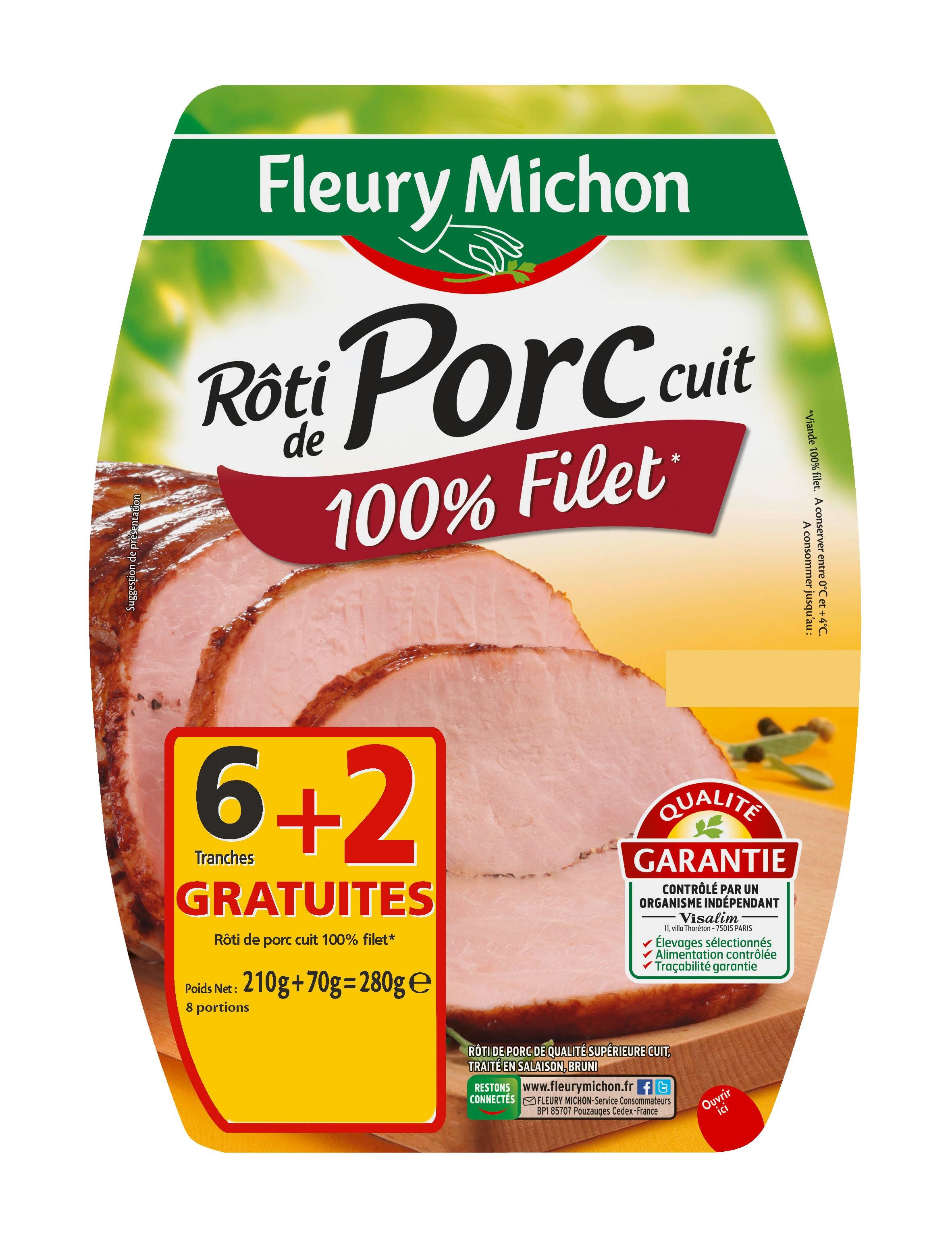 Rôti de Porc Cuit 100% - 3095758646010