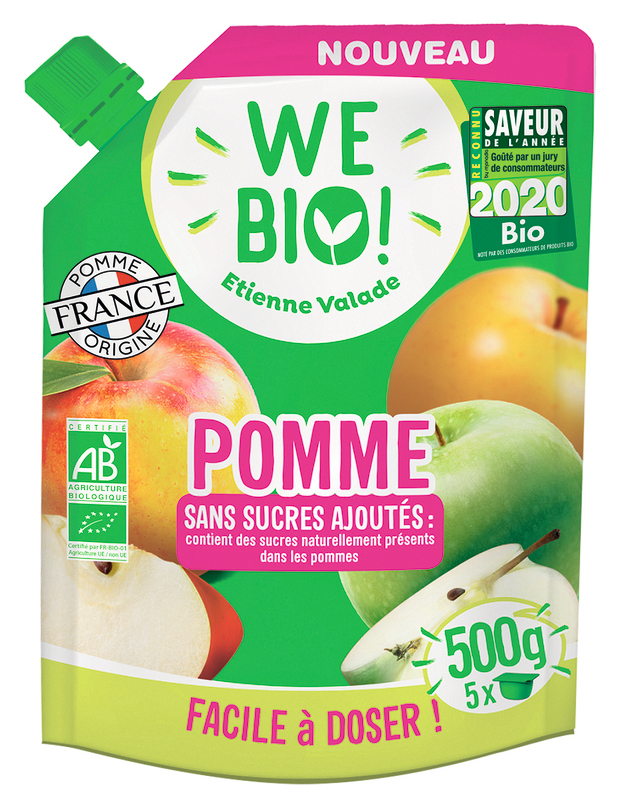 We bio! PURÉE DE FRUITS BIO 3174061050520