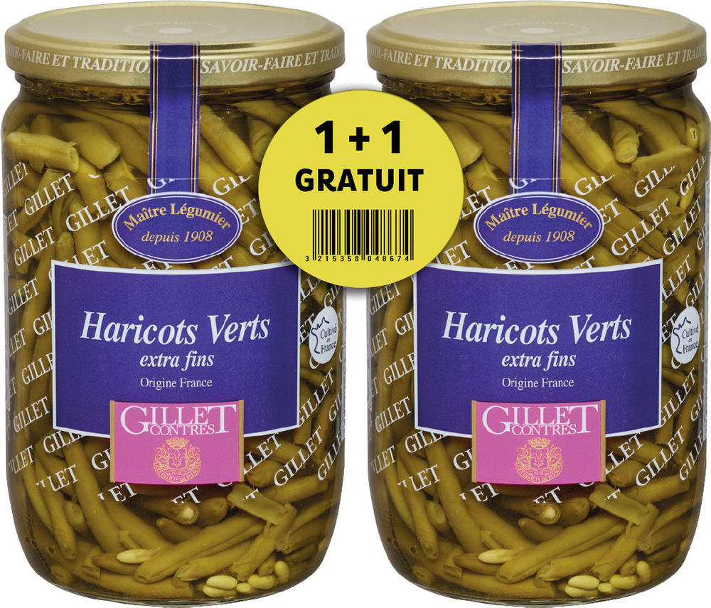 HARICOTS VERTS EXTRA - 3215358048674