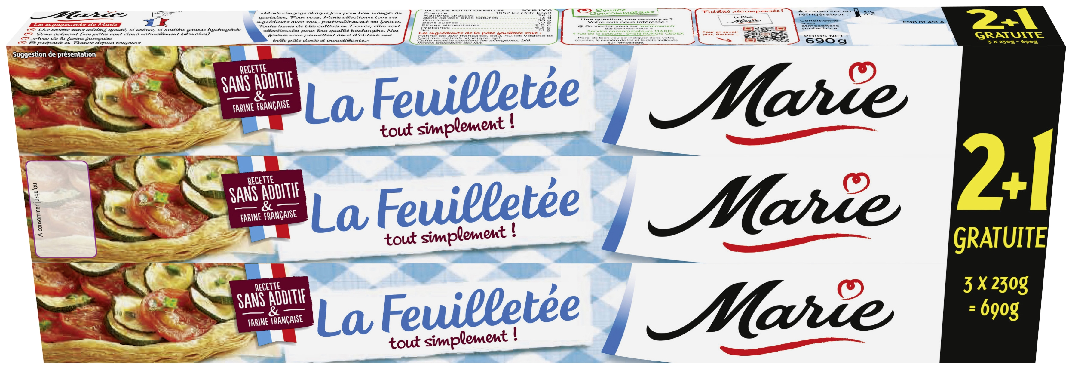 Marie Pâte feuilletée tout 3248830691921