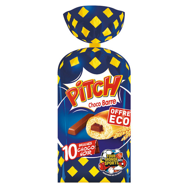 3256540001909 PITCH CHOCO BARRE PASQUIER