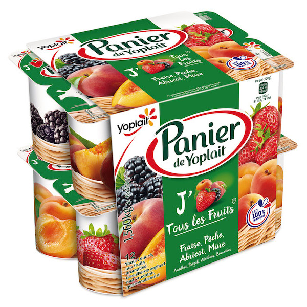 PANIER DE YOPLAIT Yaourts "J'aime tous 3329770063617