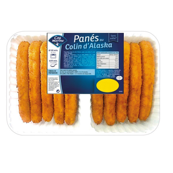 PANÉS AU COLIN D'ALASKA 3492500013982