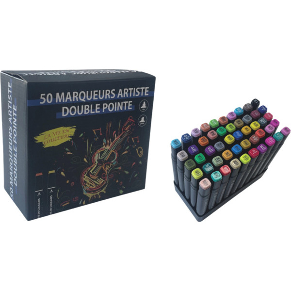 50 MARQUEURS ARTISTE 3760167658892