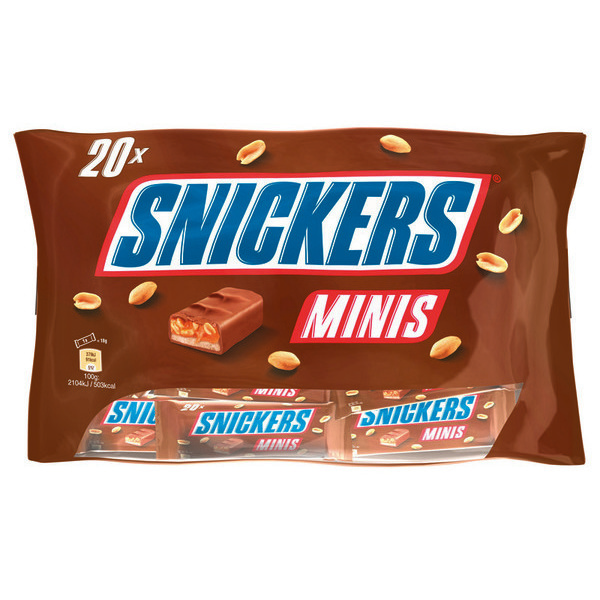snickers Minis 5000159409179 (2 vendeurs)