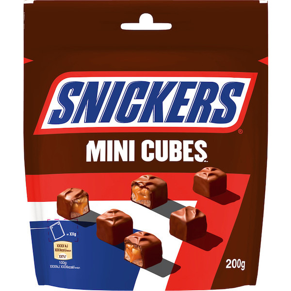 snickers-ou-mars Mini Cubes en promo (1 vendeur)