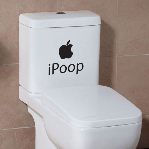 wall sticker studio iPoop Toilet Seat Bathroom (1 vendeur) 5055707562493
