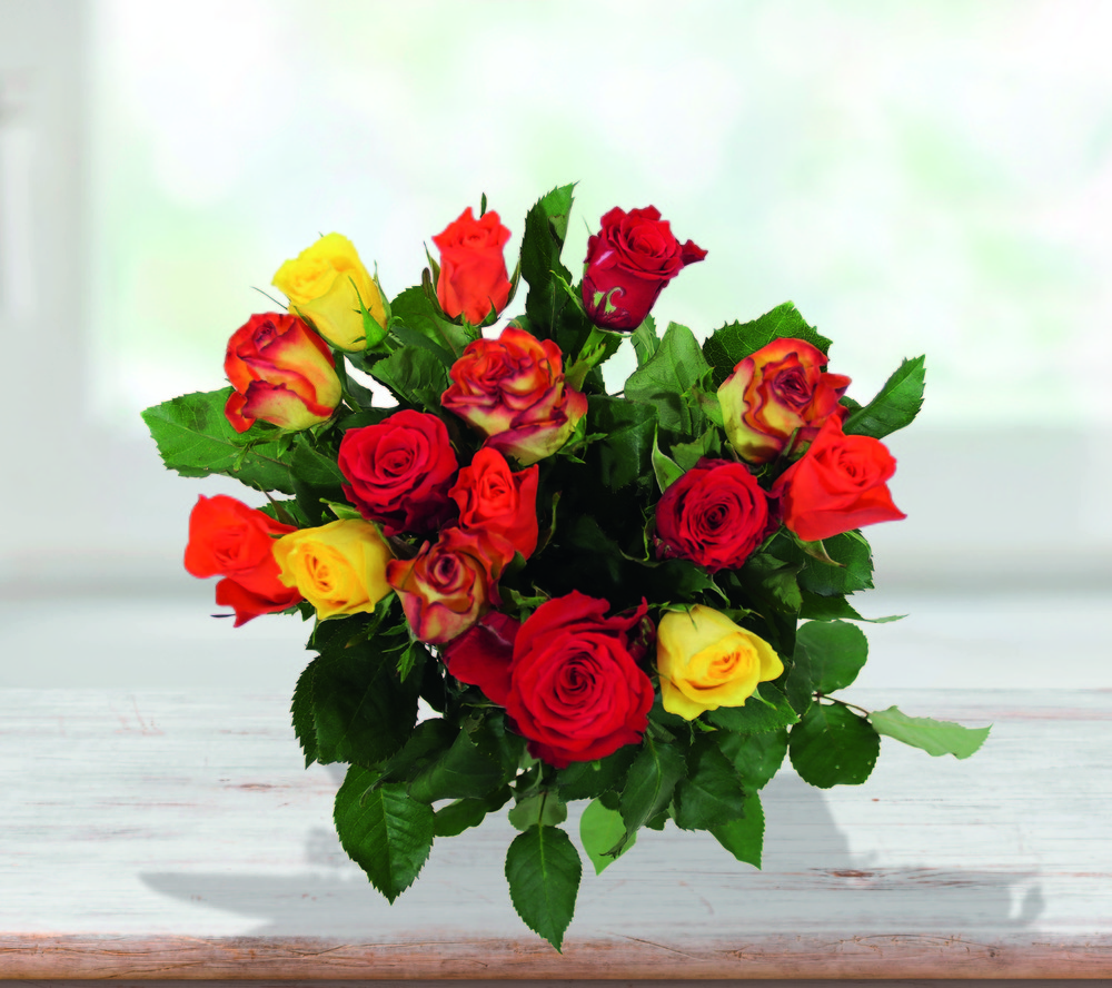 BOUQUET DE 15 ROSES - 8718103100139