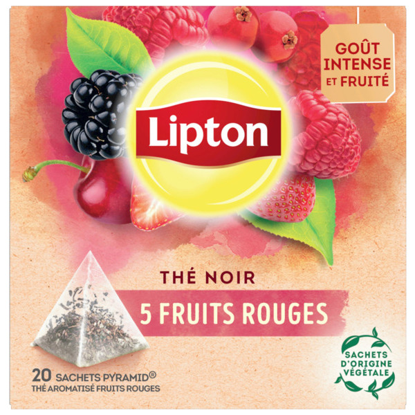 Thé 5 Fruits Rouges en promo